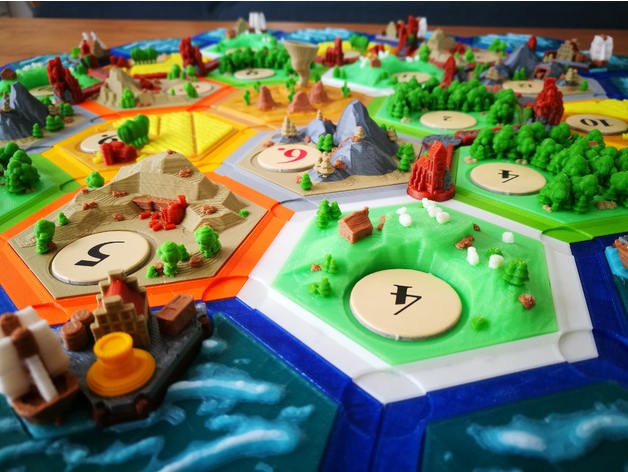 How to 3D print your own Catan board - CCL Computers
